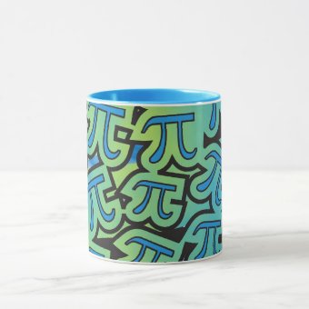 Pi Party - Pi Symbols - Pi Day Math Themed Mug | Zazzle