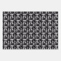 Pi Pattern Bundle Wrapping Paper Sheets | Zazzle