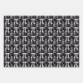 Pi Pattern Bundle Wrapping Paper Sheets | Zazzle