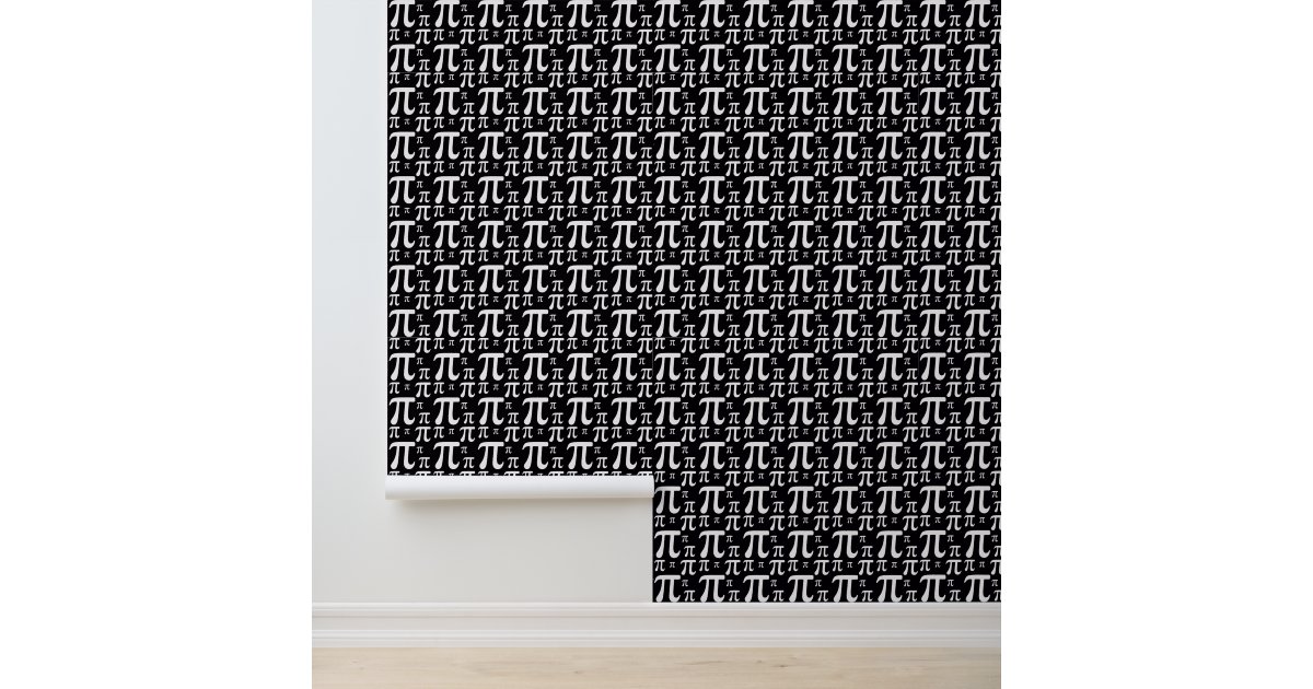 Pi Pattern Wallpaper | Zazzle