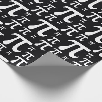 Pi Pattern Wrapping Paper | Zazzle