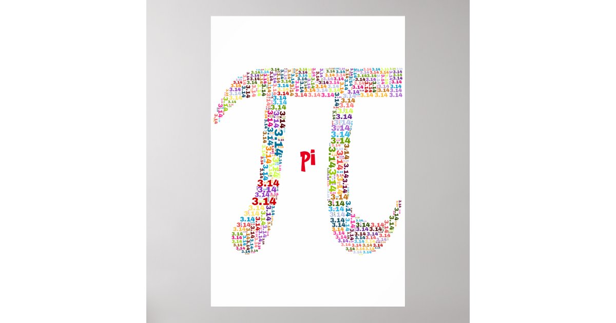 Pi Poster | Zazzle