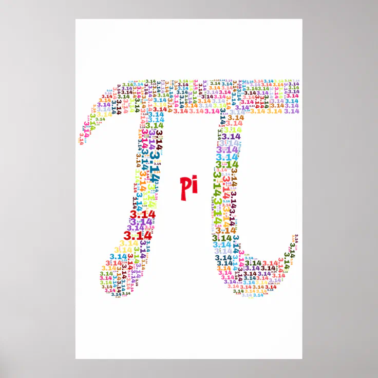 Pi Poster | Zazzle
