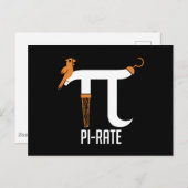 Pi-Rate Symbol Postcard | Zazzle