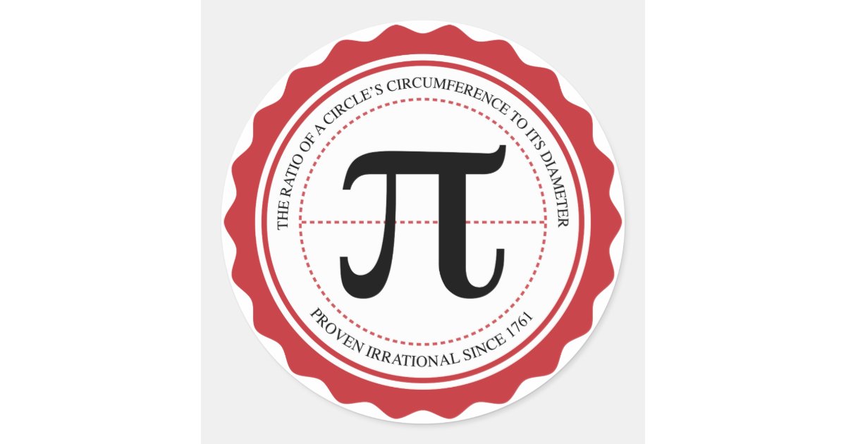 Pi Seal Sticker | Zazzle