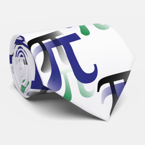 Pi Symbol Math Tie | Zazzle