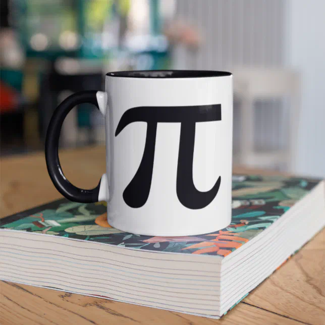 Pi Symbol Mug | Zazzle
