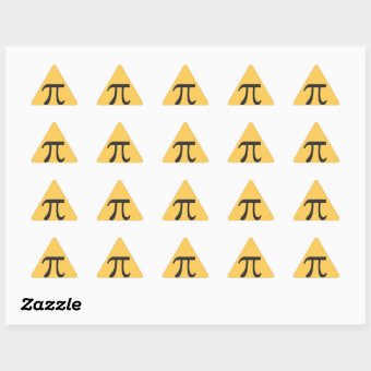Pi Symbol Stickers | Zazzle