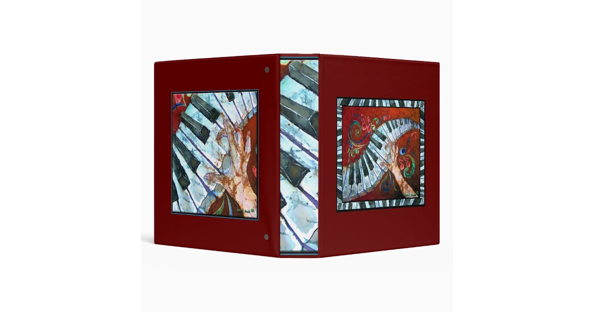 Piano Binder | Zazzle