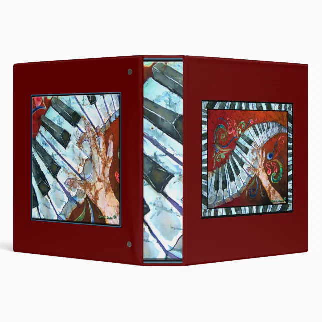 Piano Binder | Zazzle