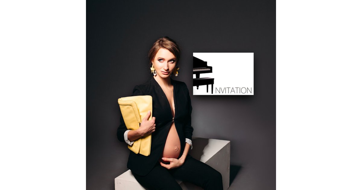 Piano Concert Festival Invitation Vip Invitation | Zazzle