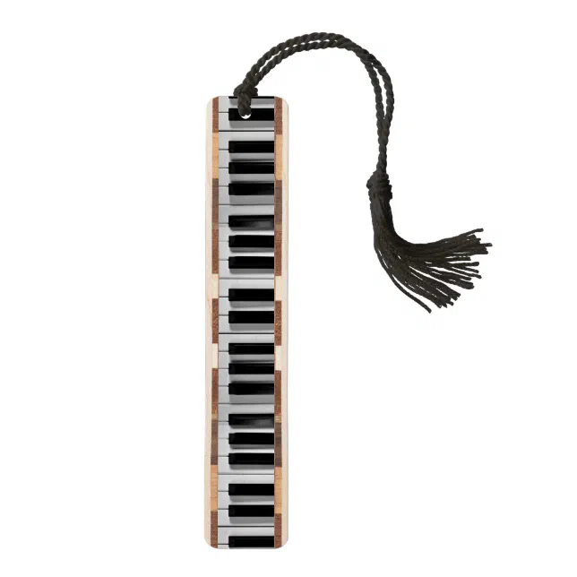 Piano Keyboard Bookmark | Zazzle