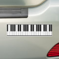 Piano Keyboard Bumper Sticker | Zazzle