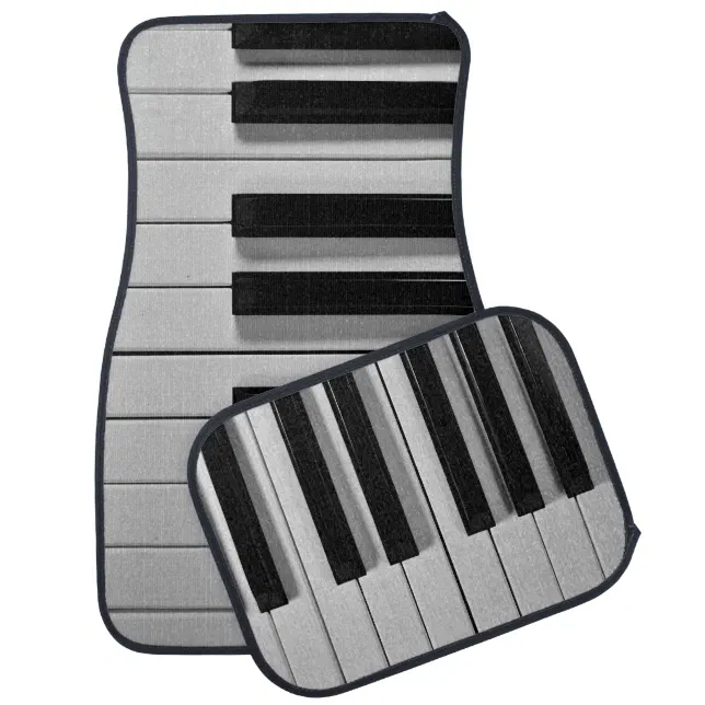 Piano Keyboard Custom Floor Mats | Zazzle