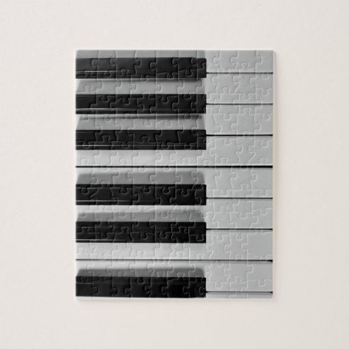 Piano Keyboard Custom Jigsaw Puzzle | Zazzle