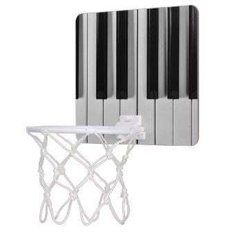 Piano Keyboard Custom Mini Basketball Hoop | Zazzle