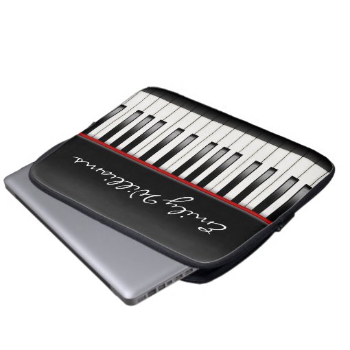 Piano Keyboard Laptop Sleeve | Zazzle