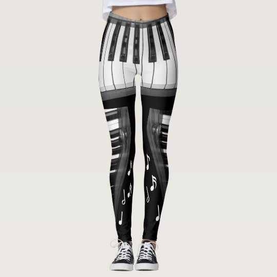 Piano Keyboard leggings | Zazzle.com