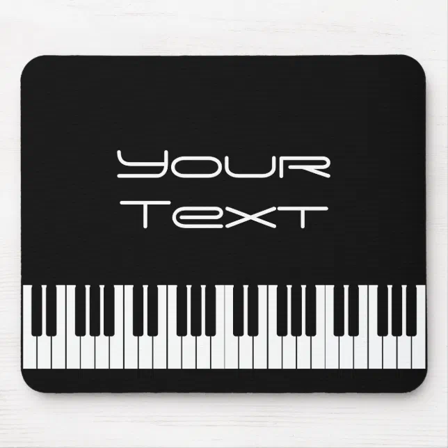 Piano Keyboard Mousepad | Zazzle