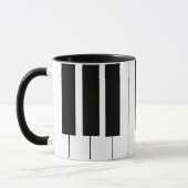 Piano Keyboard Mug | Zazzle