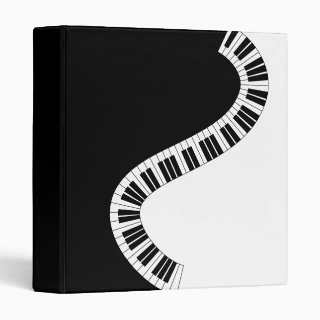 Piano Keyboard Musical Binder | Zazzle