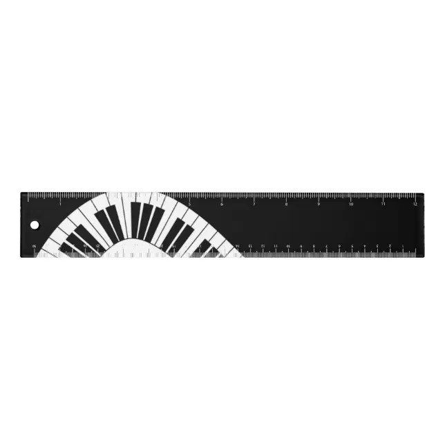 Piano Keyboard Musical Ruler | Zazzle