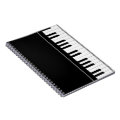 Piano keyboard notebook | Zazzle