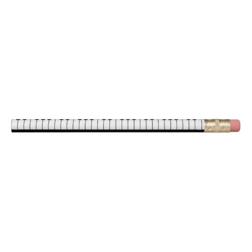 Piano Keyboard Pencil | Zazzle