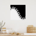 Piano Keyboard Poster | Zazzle