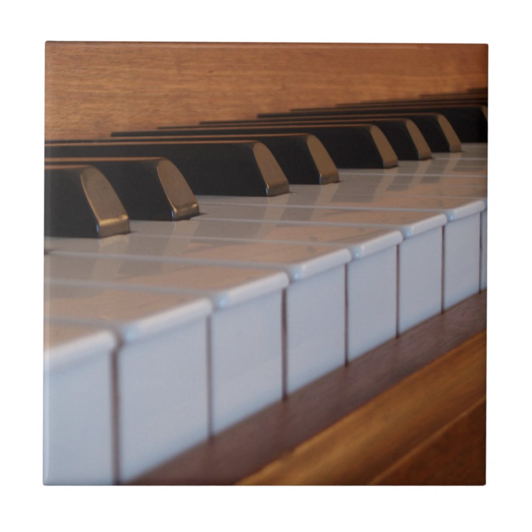Piano Keyboard Tile | Zazzle