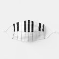 Piano Keys Adult Cloth Face Mask | Zazzle