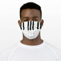Piano Keys Adult Cloth Face Mask | Zazzle