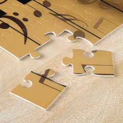 Piano Keys and Musical Notes Jigsaw Puzzle | Zazzle