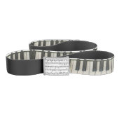 Piano Keys And Notes Belt | Zazzle