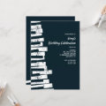 Piano Keys Birthday Party Invitation | Zazzle