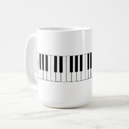 Piano Keys - Coffee Mug | Zazzle