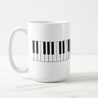Piano Keys - Coffee Mug | Zazzle