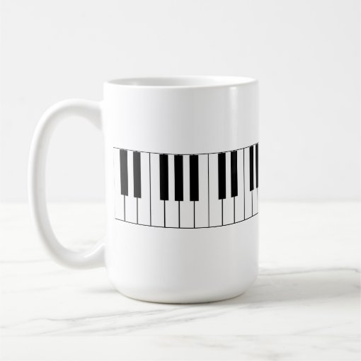 Piano Keys - Coffee Mug | Zazzle