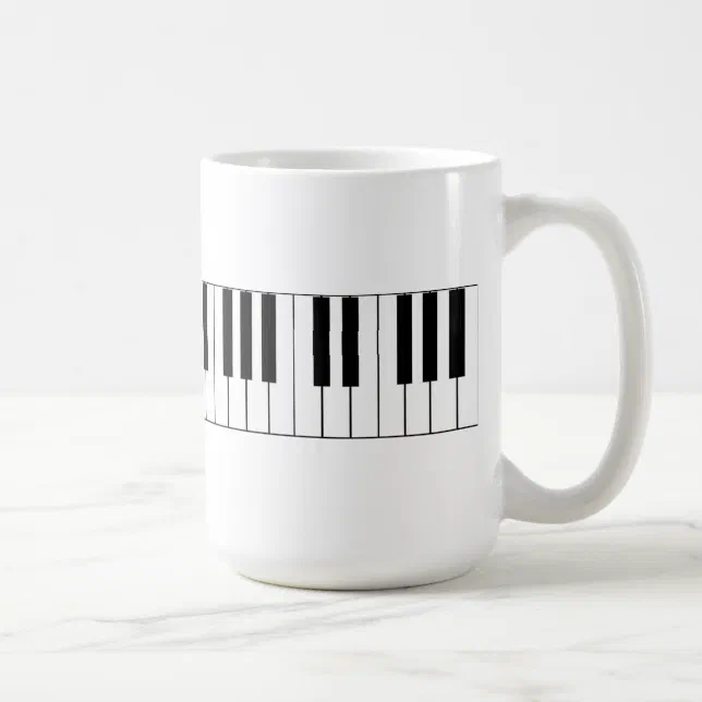 Piano Keys - Coffee Mug | Zazzle