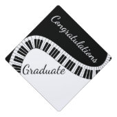 Piano Keys Graduation Cap Topper | Zazzle