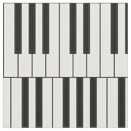 Piano Fabric | Zazzle