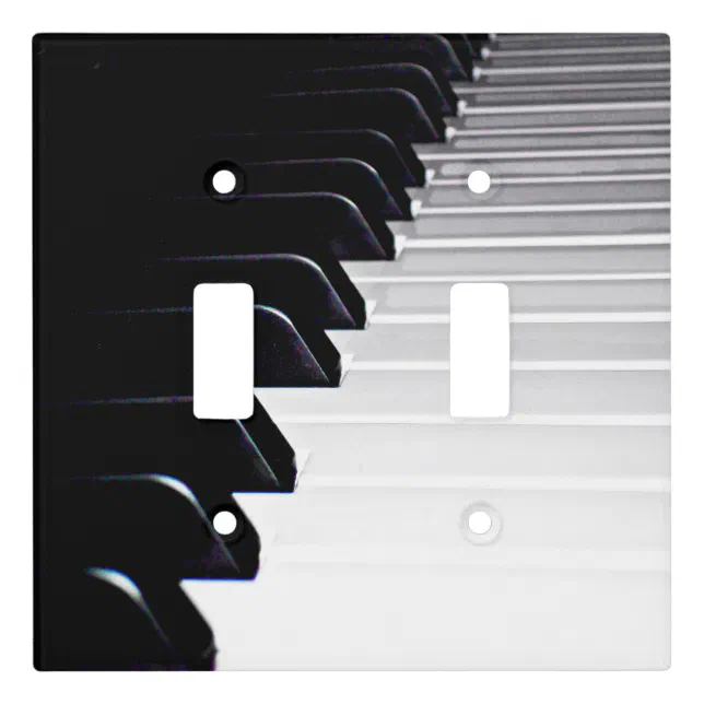 Piano Keys Music Themed Light Switch Cover | Zazzle