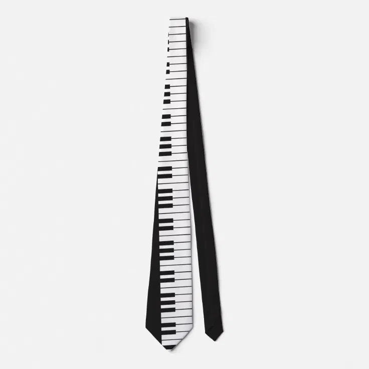 Piano Keys Novelty Neck Tie | Zazzle
