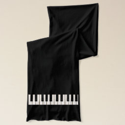Piano Keys Scarf | Zazzle