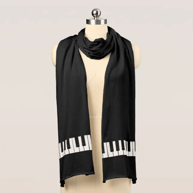 Piano Keys Scarf | Zazzle