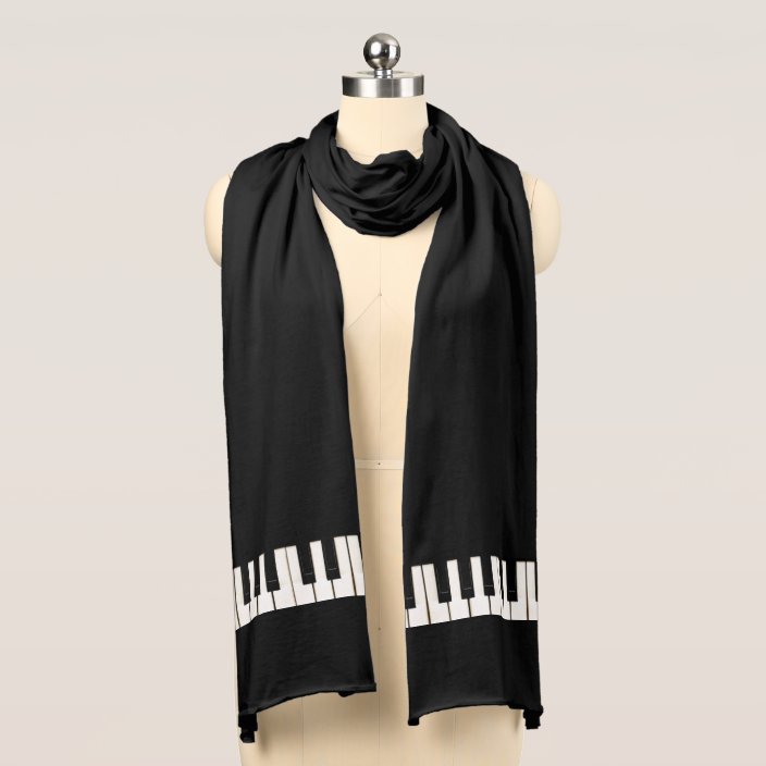 Piano Keys Scarf | Zazzle.com