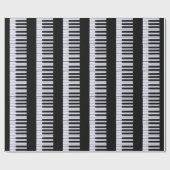 Piano Keys Wrapping Paper | Zazzle