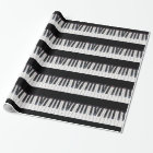 Classical Piano Keys Wrapping Paper | Zazzle.com