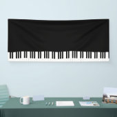 PIANO MUSIC BANNER | Zazzle