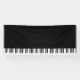 PIANO MUSIC BANNER | Zazzle